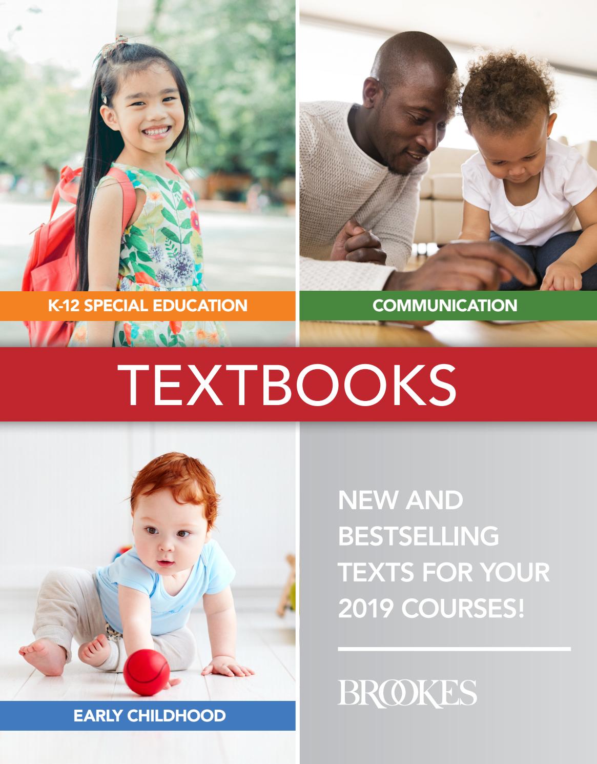 Brookes Publishing | Textbooks, Winter 2019 by Brookes Publishing Co ...