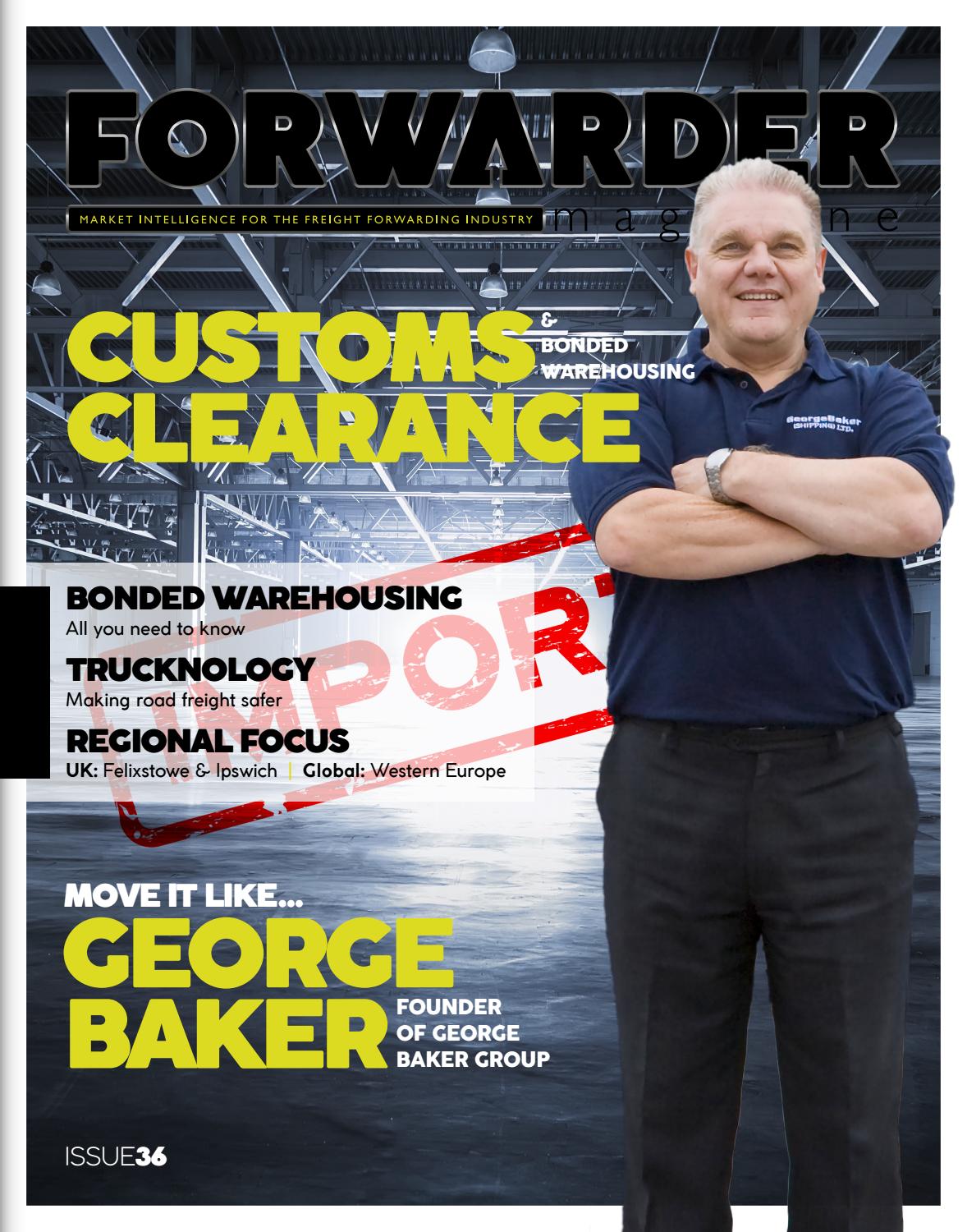 FORWARDER magazine issue 36, 'Customs Clearance & Bonded Warehousing ...