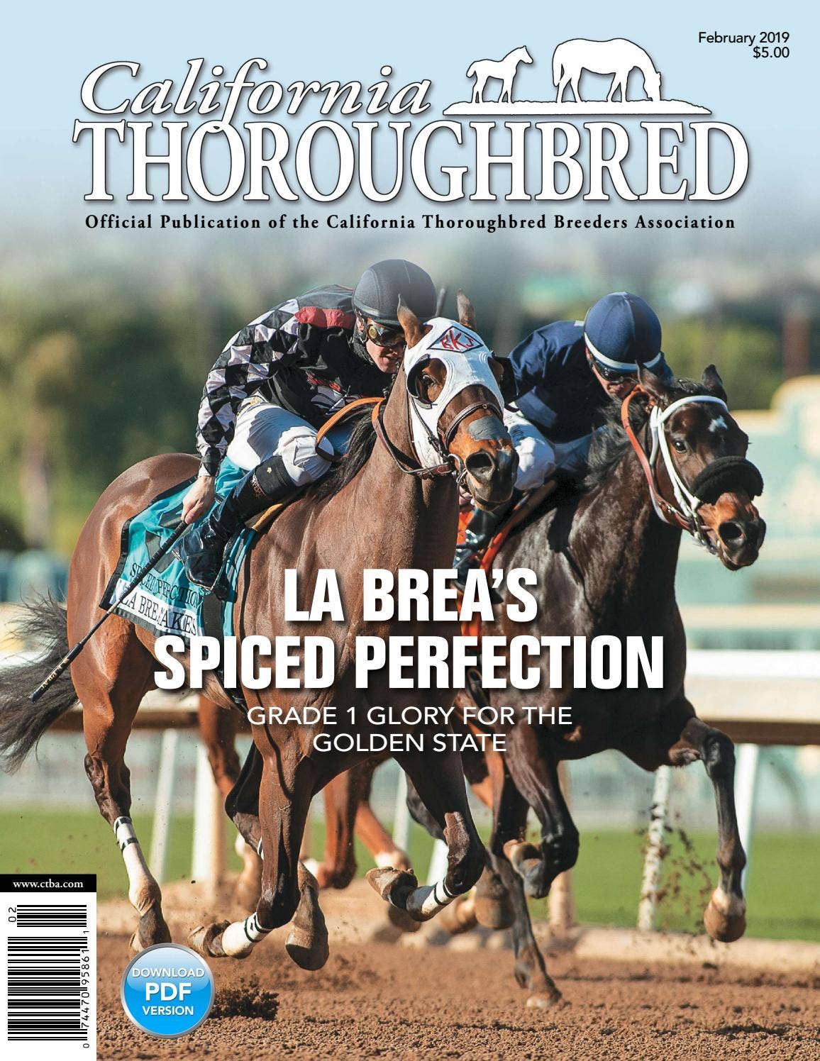 California Thoroughbred Magazine February 2019 by CTBA - Issuu