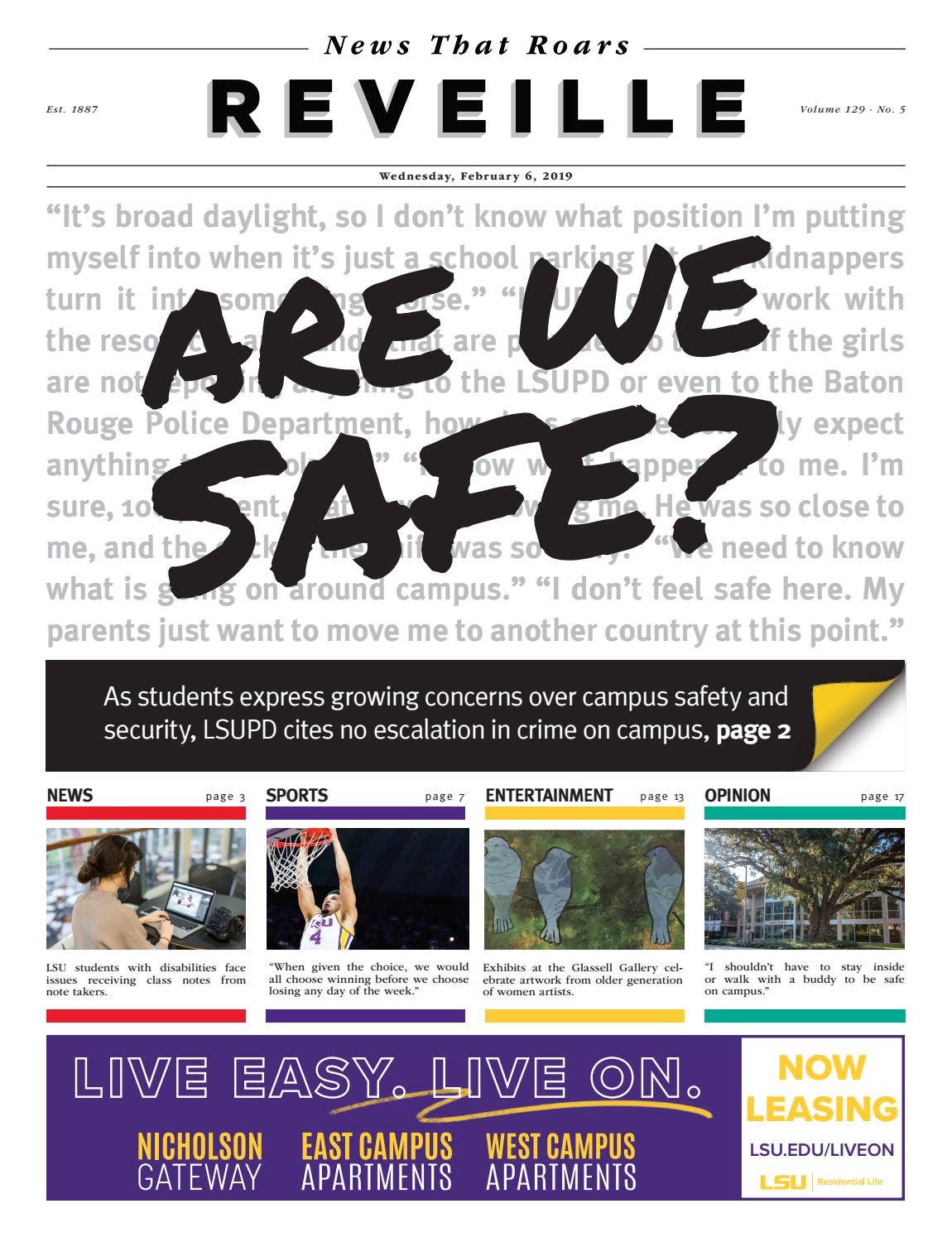 The Reveille 2-6-19 by Reveille - Issuu