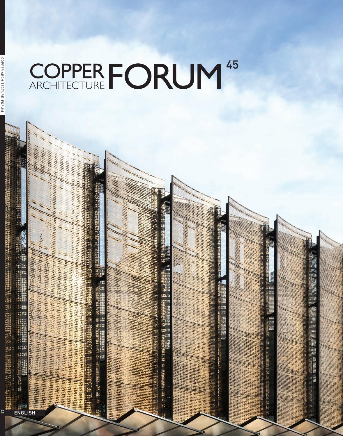 Copper Architecture Forum 45 digital English by Copper in Built ...
