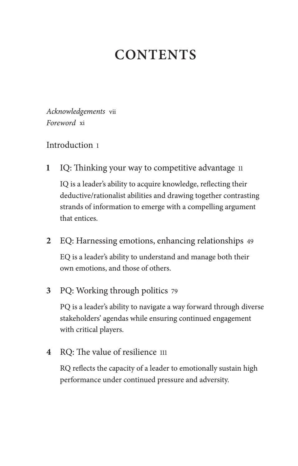 Leadership Intelligence: The 5Qs for Thriving as a Leader by Bloomsbury ...