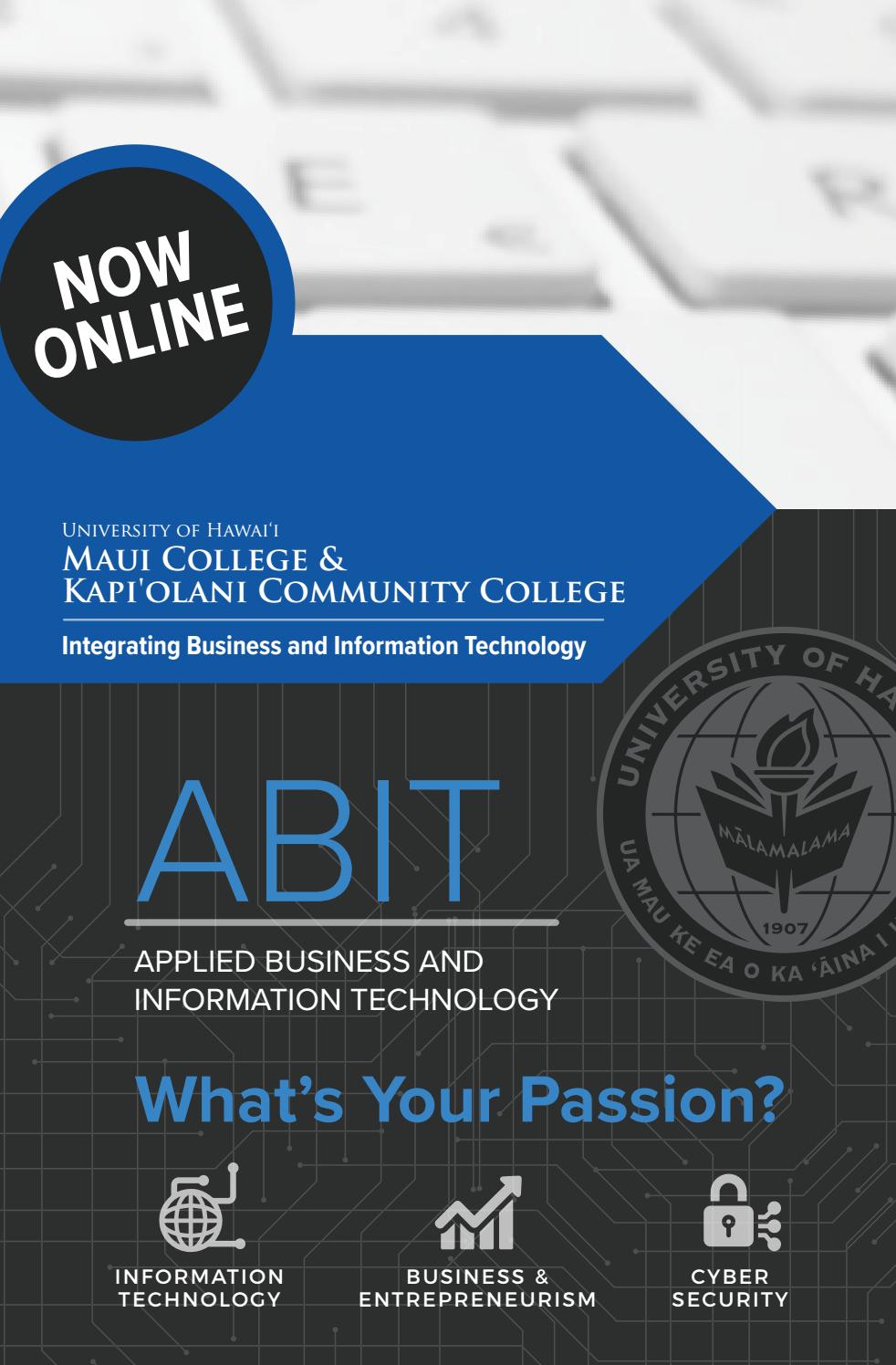APPLIED BUSINESS AND INFORMATION TECHNOLOGY (ABIT) by UHMC - Issuu
