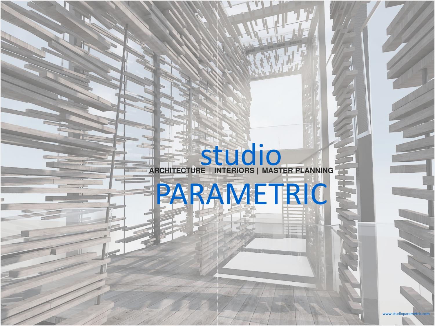 Studio Parametric Interiors by krishna rao - Issuu