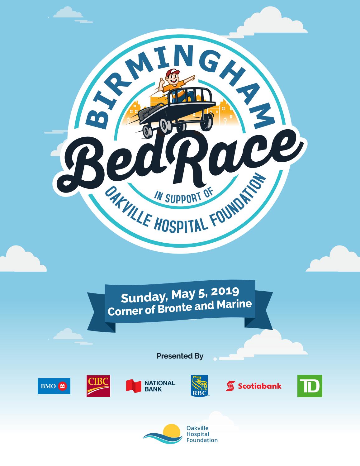 2019 Birmingham Bed Race Sponsorship Package by Oakville Hospital ...