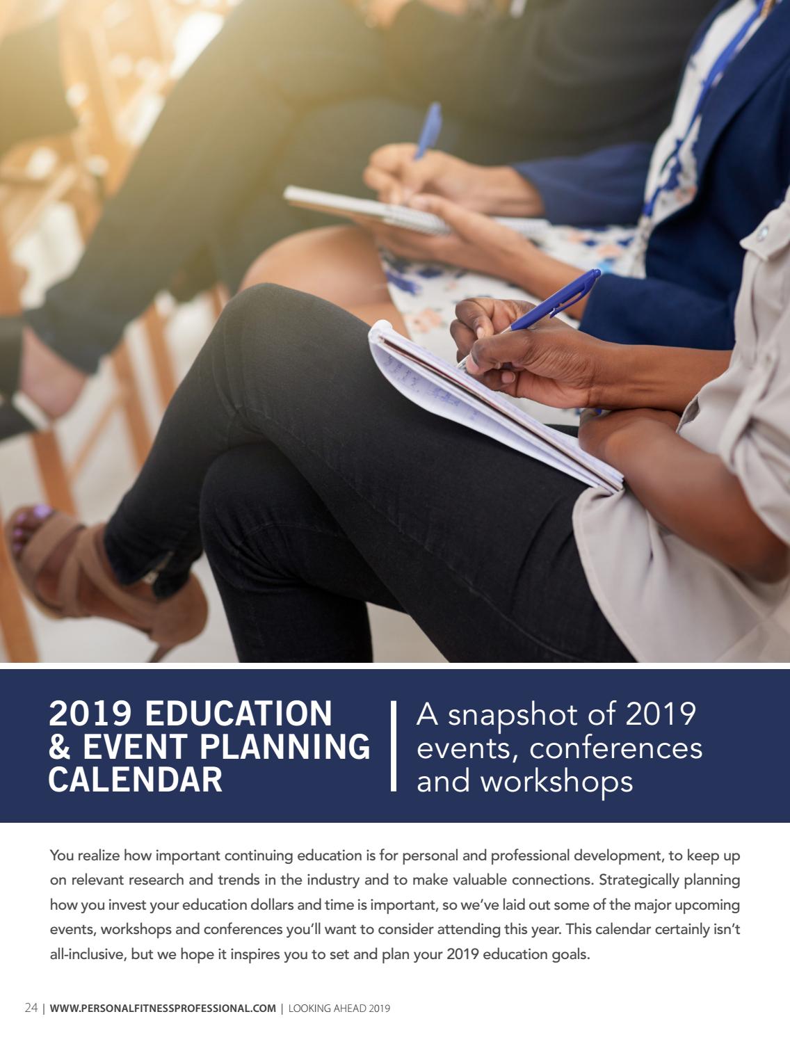 2019 Education & Event Planning Calendar by MadMen3 - Issuu