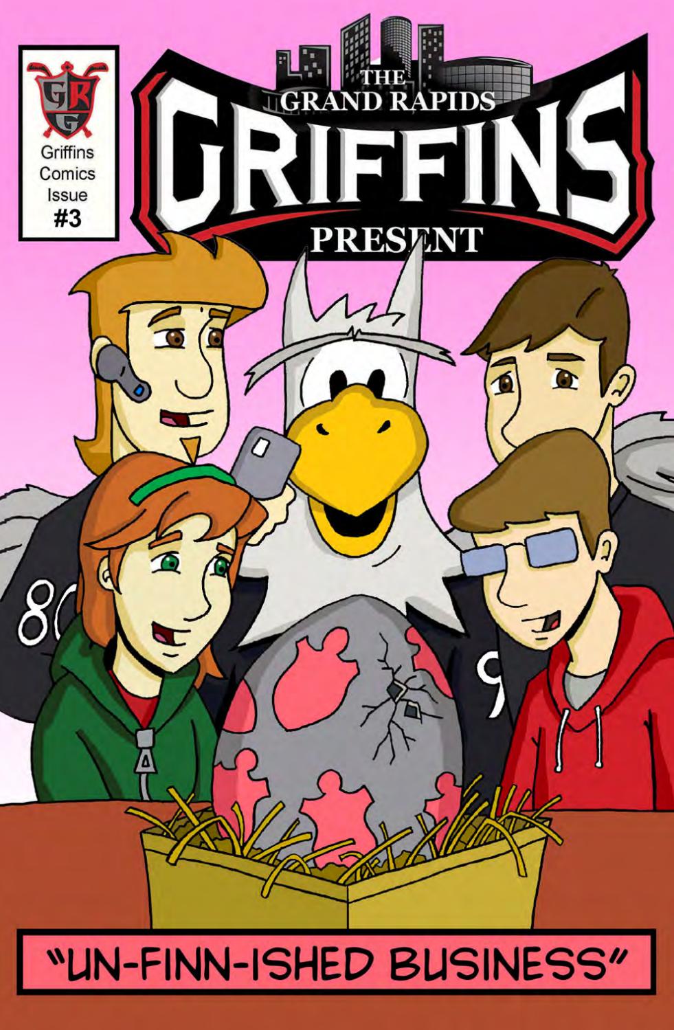 Griffins Comic Book #3 - Un-Finn-Ished Business by Grand Rapids ...