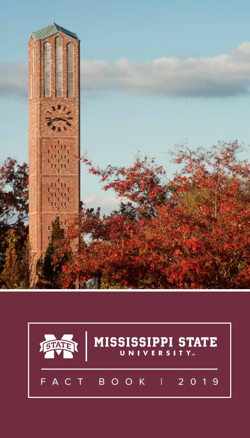 Mississippi State University Fact Book 2019 by MSSTATE - Issuu