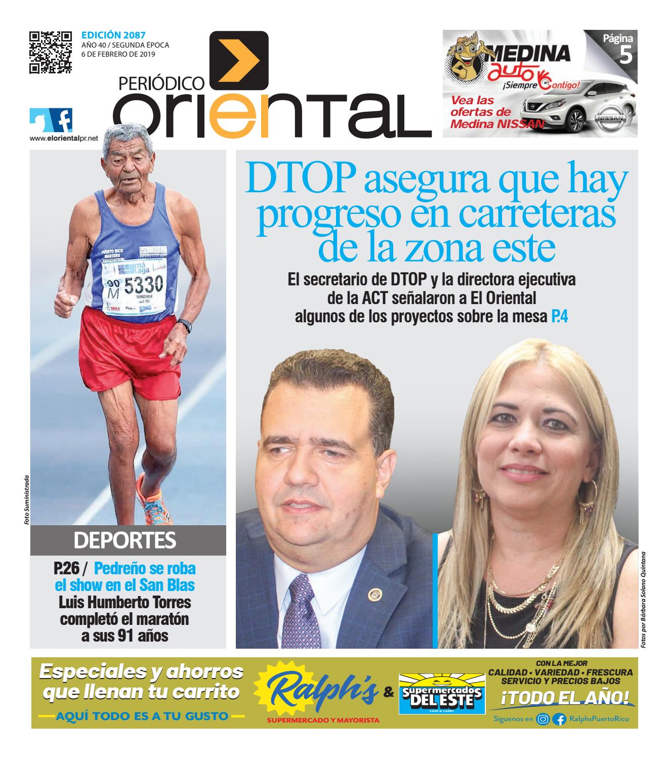 Periodico El Oriental / 6 de febrero de 2019 by Periódico El Oriental - Issuu