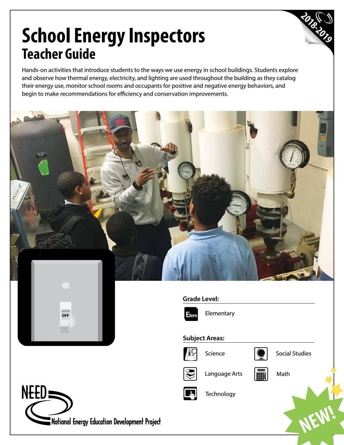 School Energy Inspectors Teacher's Guide by NEED Project - Issuu