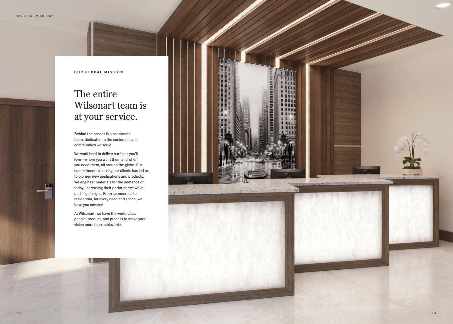 Wilsonart Engineered Surfaces Brochure by Wilsonart - Issuu