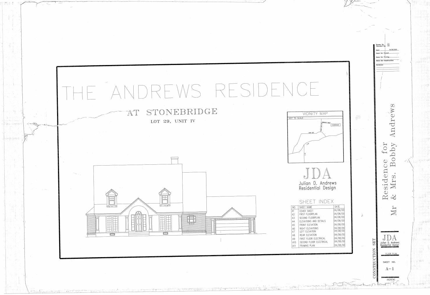 Andrews Residence - Single Family Residence for Bobby & Carol Andrews ...