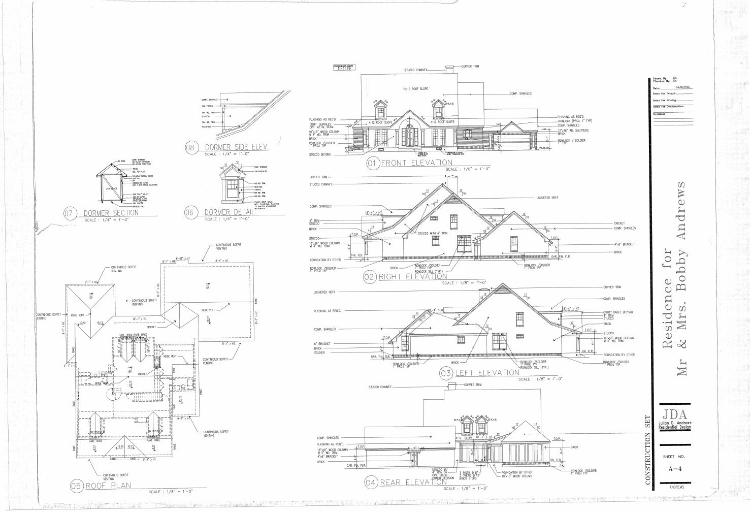 Andrews Residence - Single Family Residence for Bobby & Carol Andrews ...