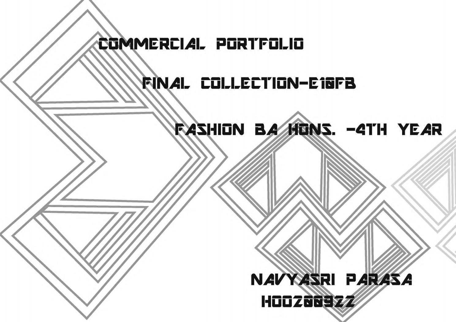 Navyasri Year - 4 Final Collection Portfolio by Navya Sri Parasa - Issuu