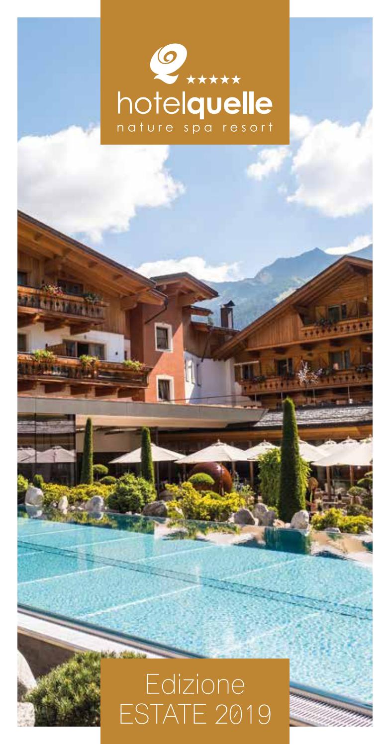 Edizione Estate 2019 - Hotel Quelle***** Nature Spa Resort by Hotel ...