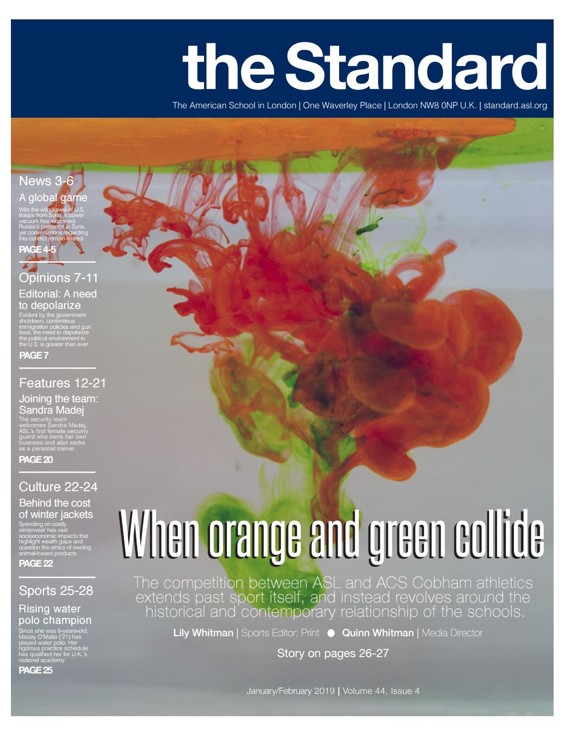 The Standard - Issue 4 - 2018/19 by The Standard - Issuu