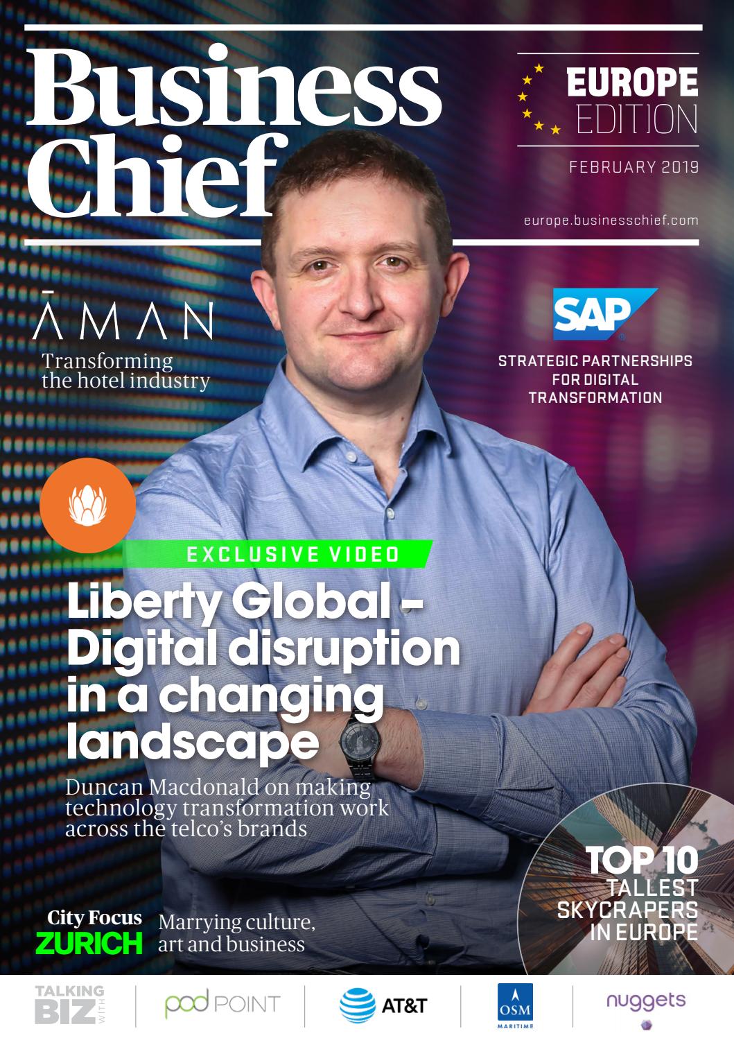 Business Chief Europe February 2019 by Business Chief Europe - Issuu