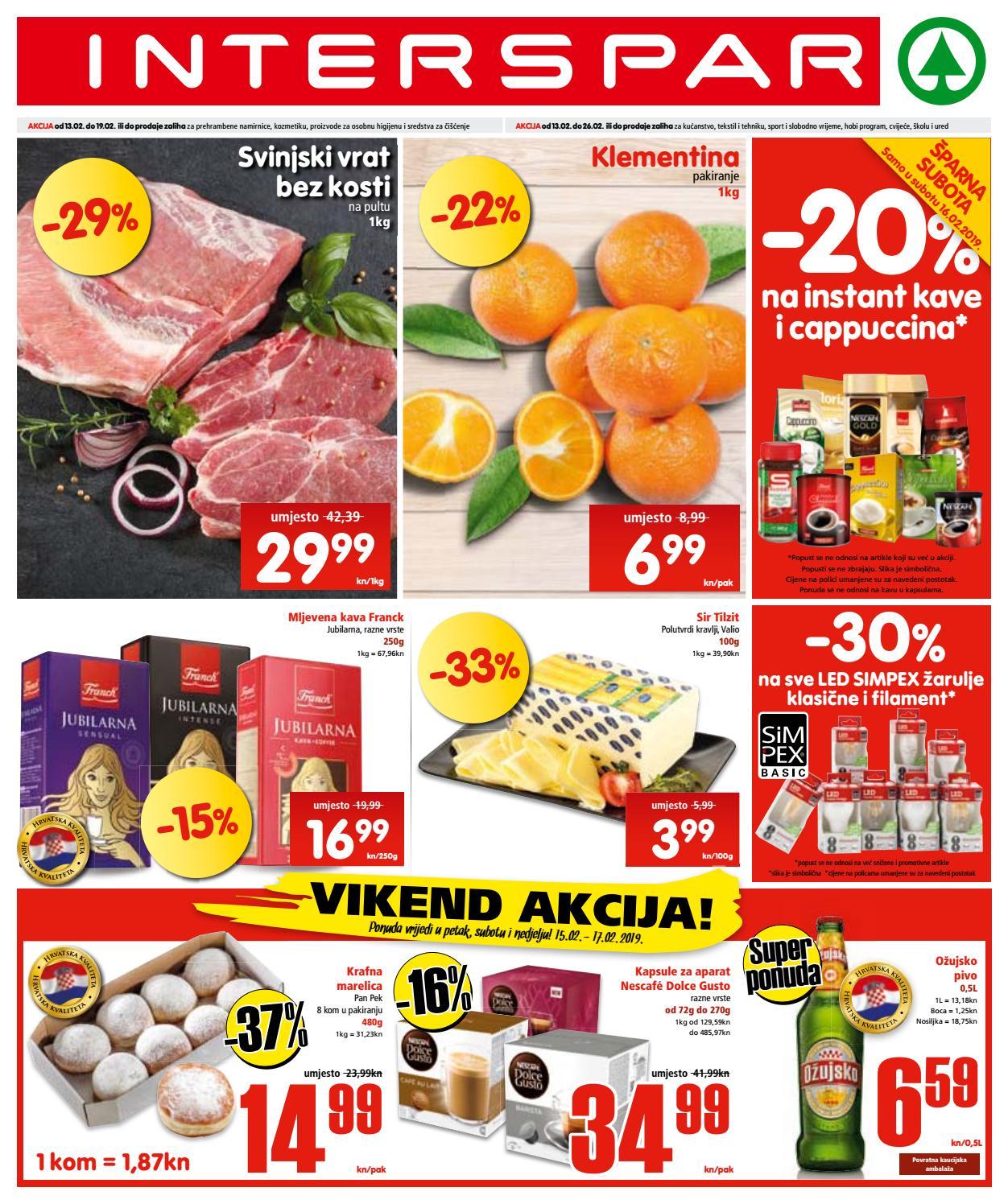Interspar katalog supermarketa od 13.-26.02.2019. by Catalog.hr - Issuu