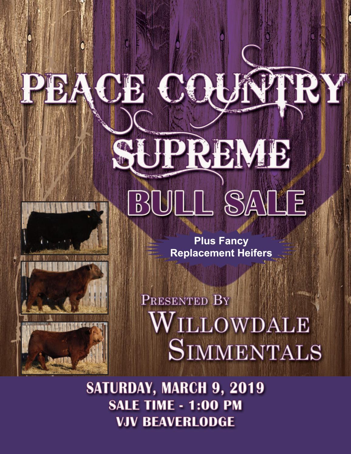 Peace Country Supreme Bull Sale by DLMS-Cattlevids.ca - Issuu