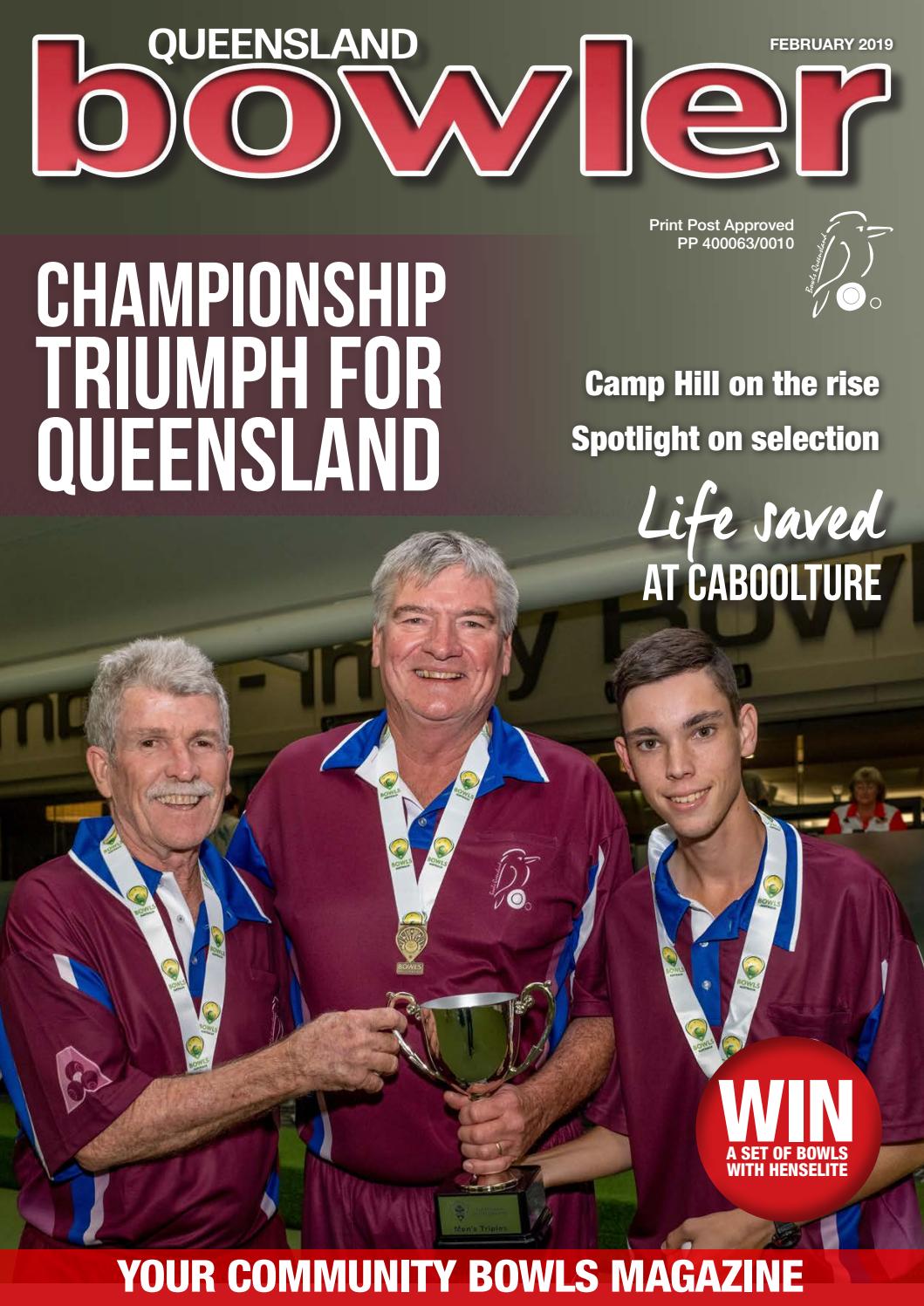 February 2019 by Queensland Bowler - Issuu