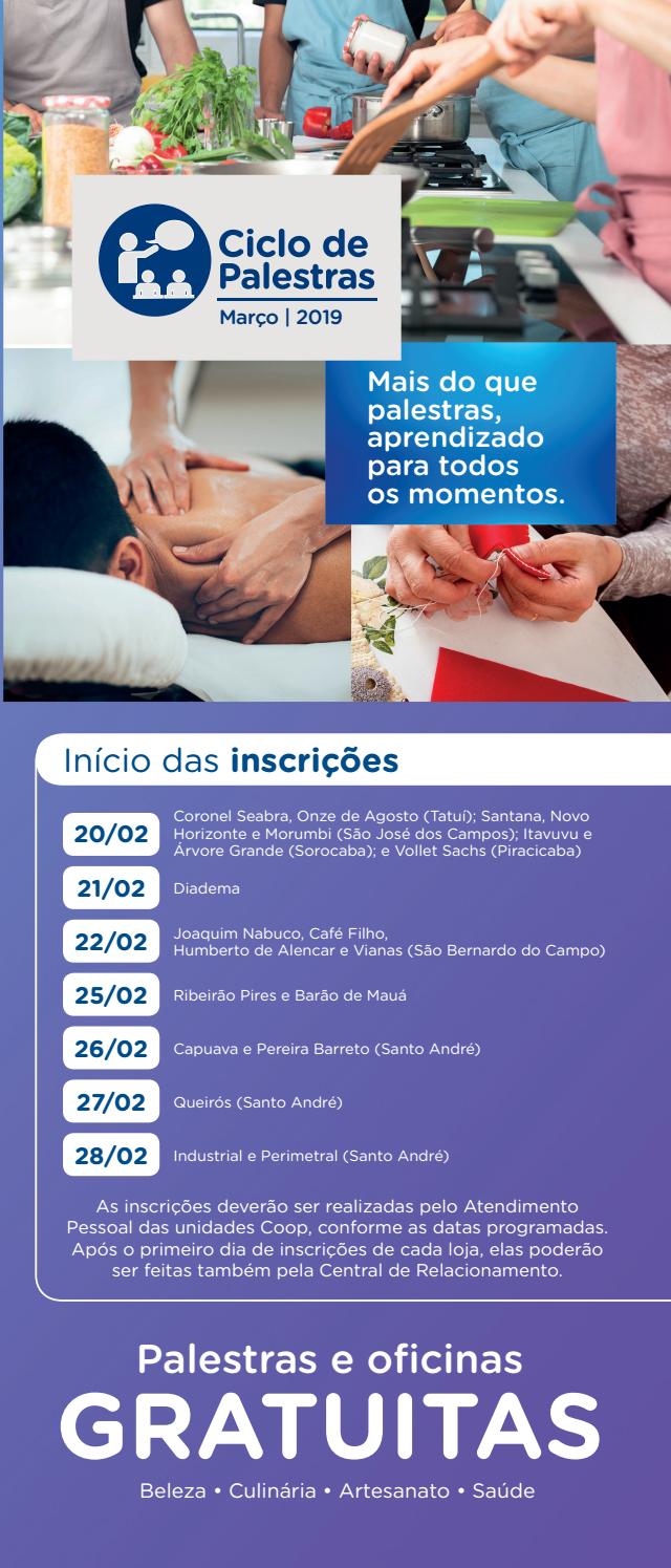 Ciclo de Palestras Março 19 by COOP - Issuu