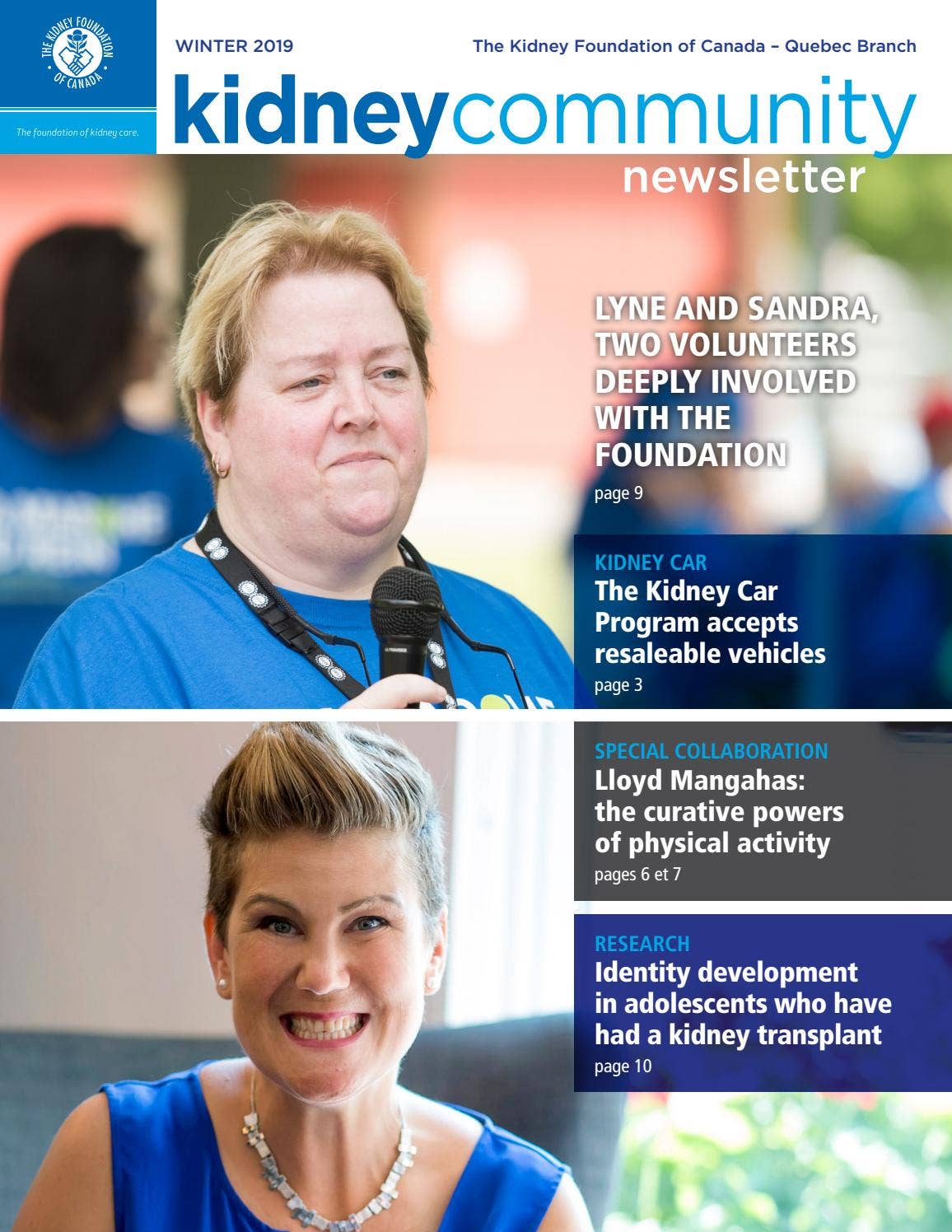 Kidney Community Newsletter | Winter 2019 by The Kidney Foundation | La ...