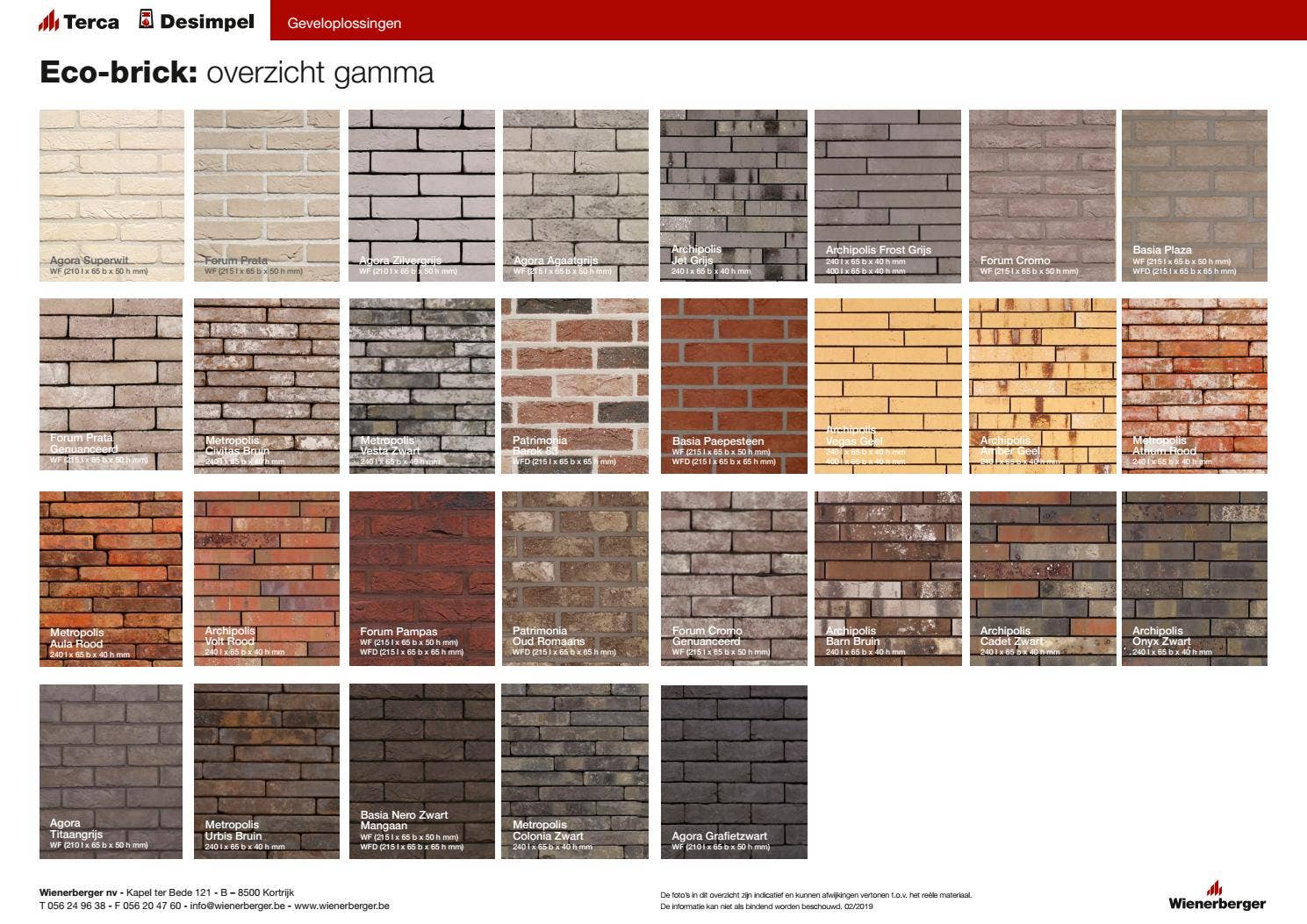 Aperçu briques de parement Eco-brick by Wienerberger AG - Issuu