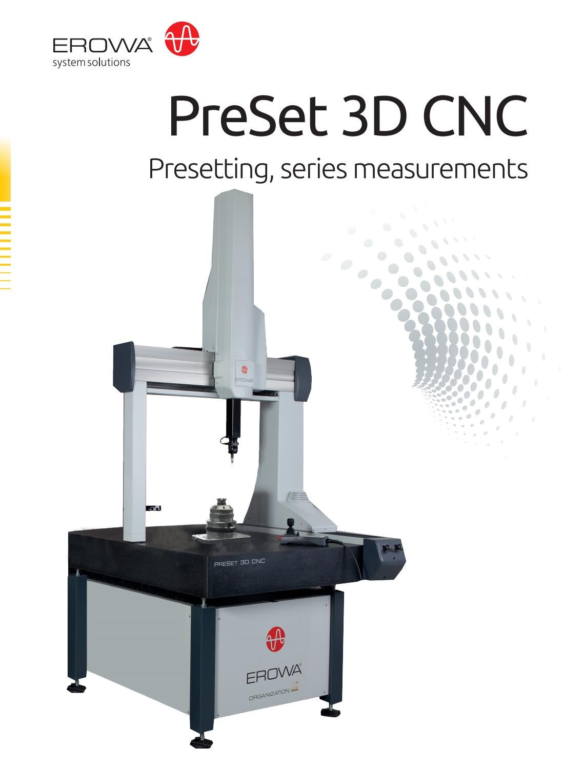 EROWA PreSet 3D CNC Measuring Machine - Watchmaker by EROWA - Issuu