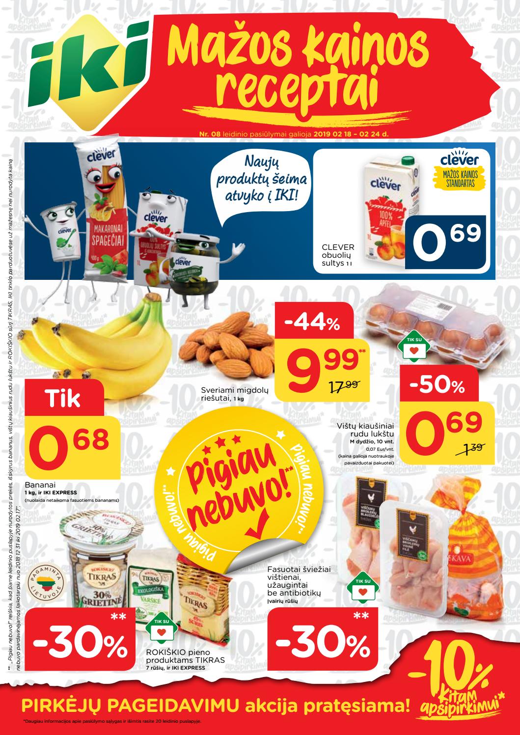 IKI Mažos kainos receptai Nr. 08 by IKI - Issuu