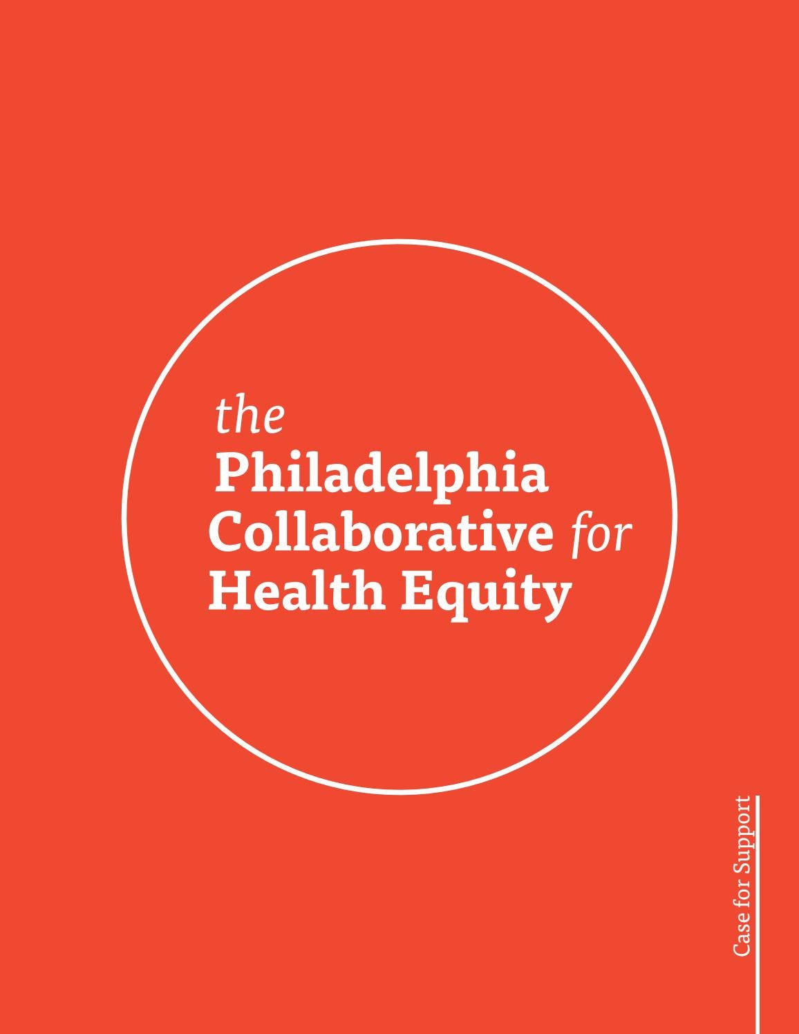 Philadelphia Collaborative for Health Equity by zackworsham - Issuu