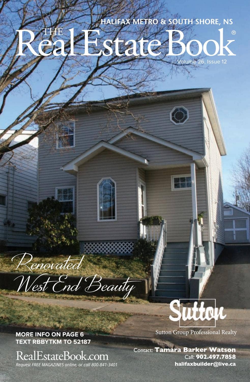 The Real Estate Book of Halifax Metro and South Shore, NS by The Real ...