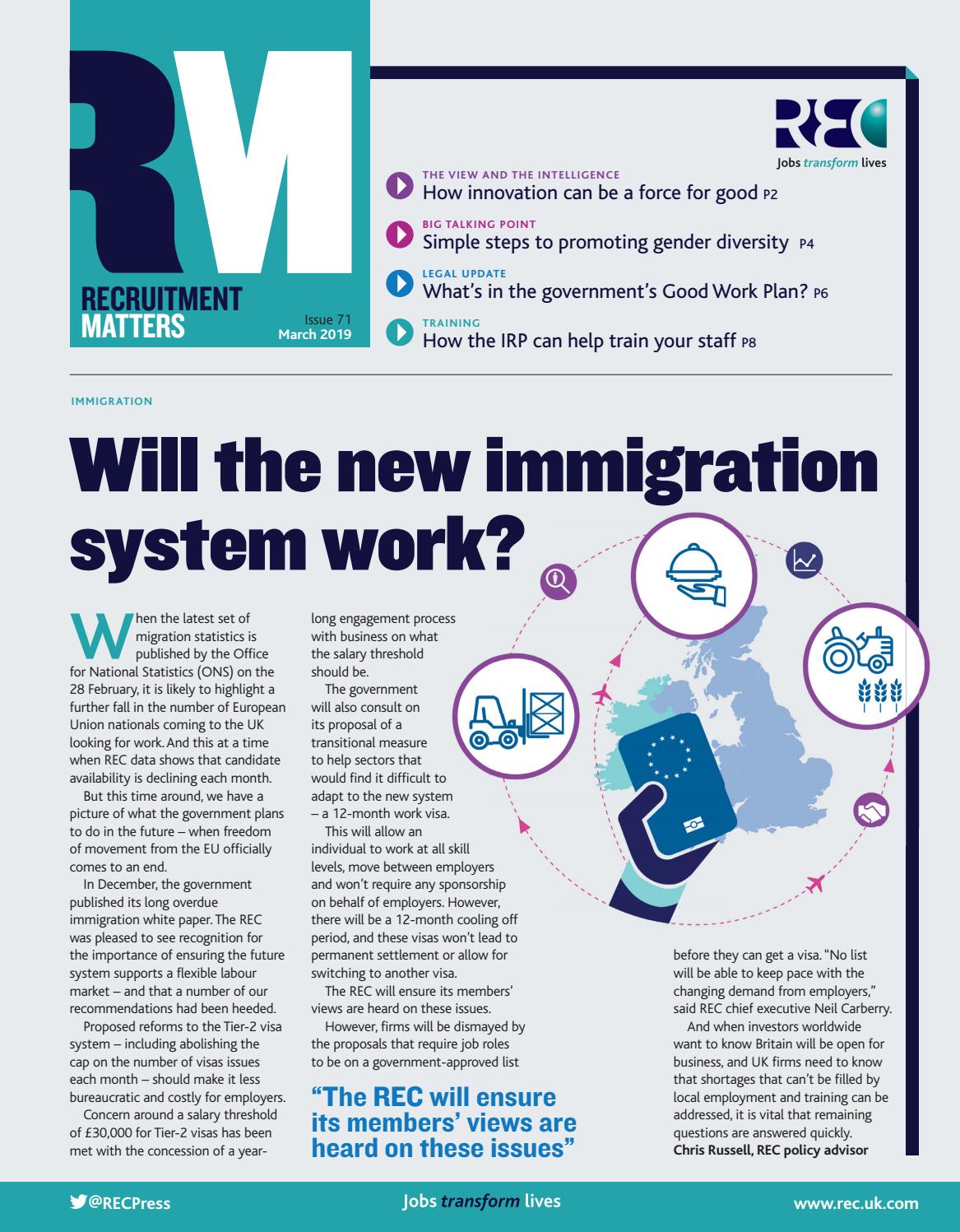 Recruitment Matters March 2019 by Redactive Media Group - Issuu