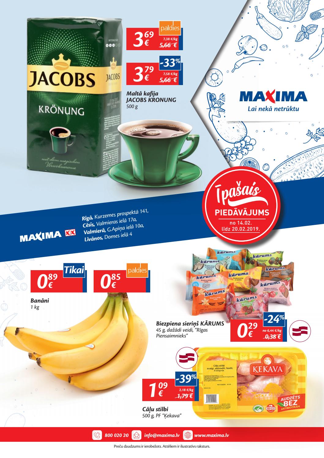 MAXIMA | ĪPAŠAIS PIEDĀVĀJUMS | MAXIMA XX | 14.02 - 20.02 by Maxima ...