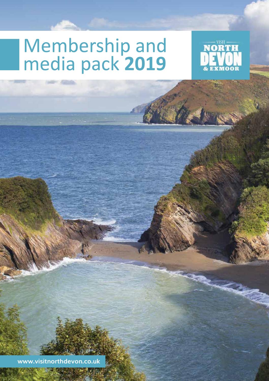Visit North Devon and Exmoor media pack by Tina Veater - Issuu