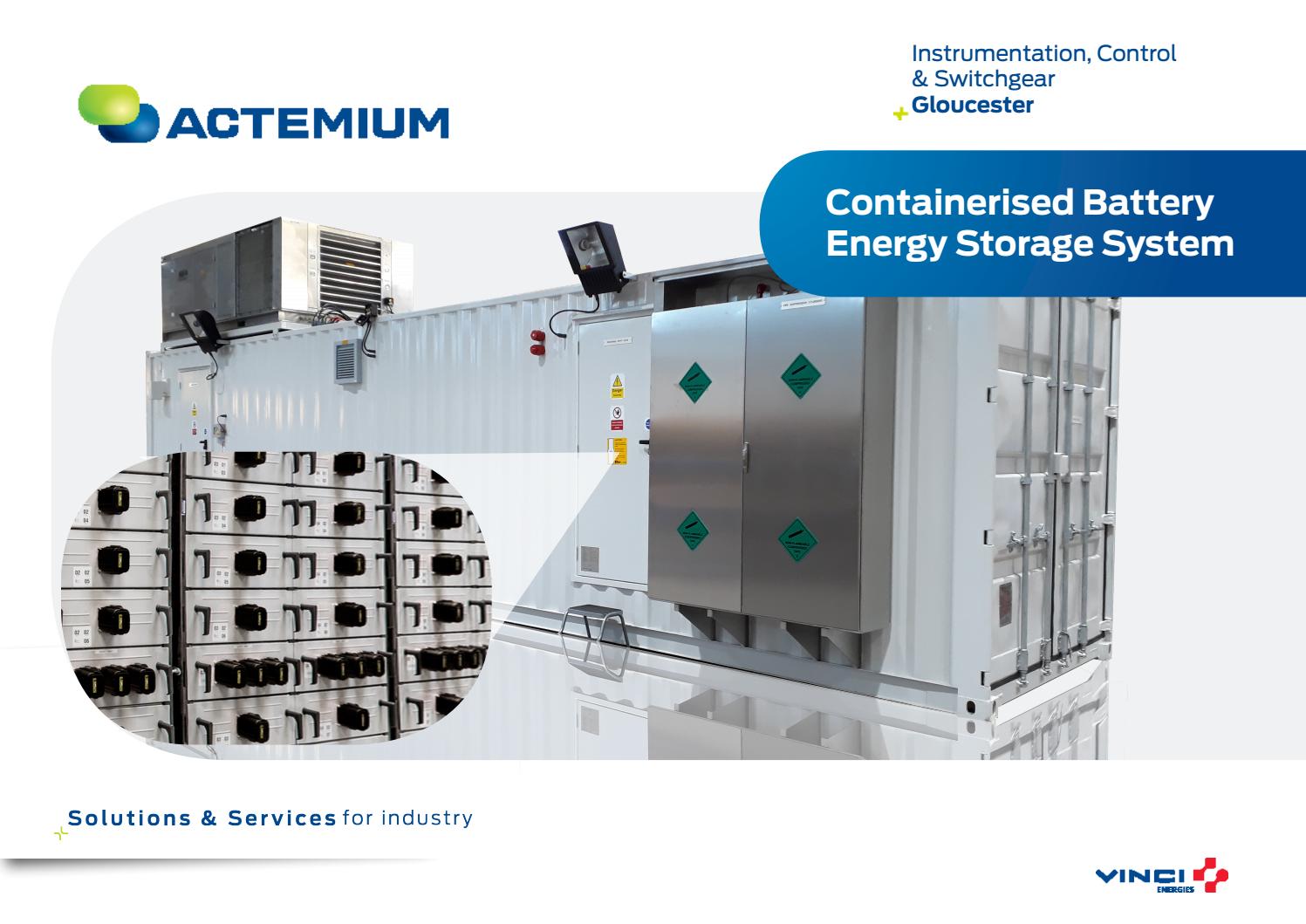 Actemium ICS - Containerised Battery Energy Storage System by Actemium ...