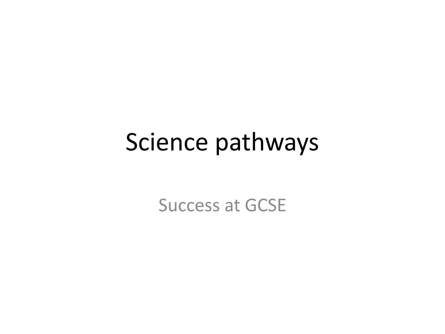 Triple vs Combined Science by Schudio - Issuu