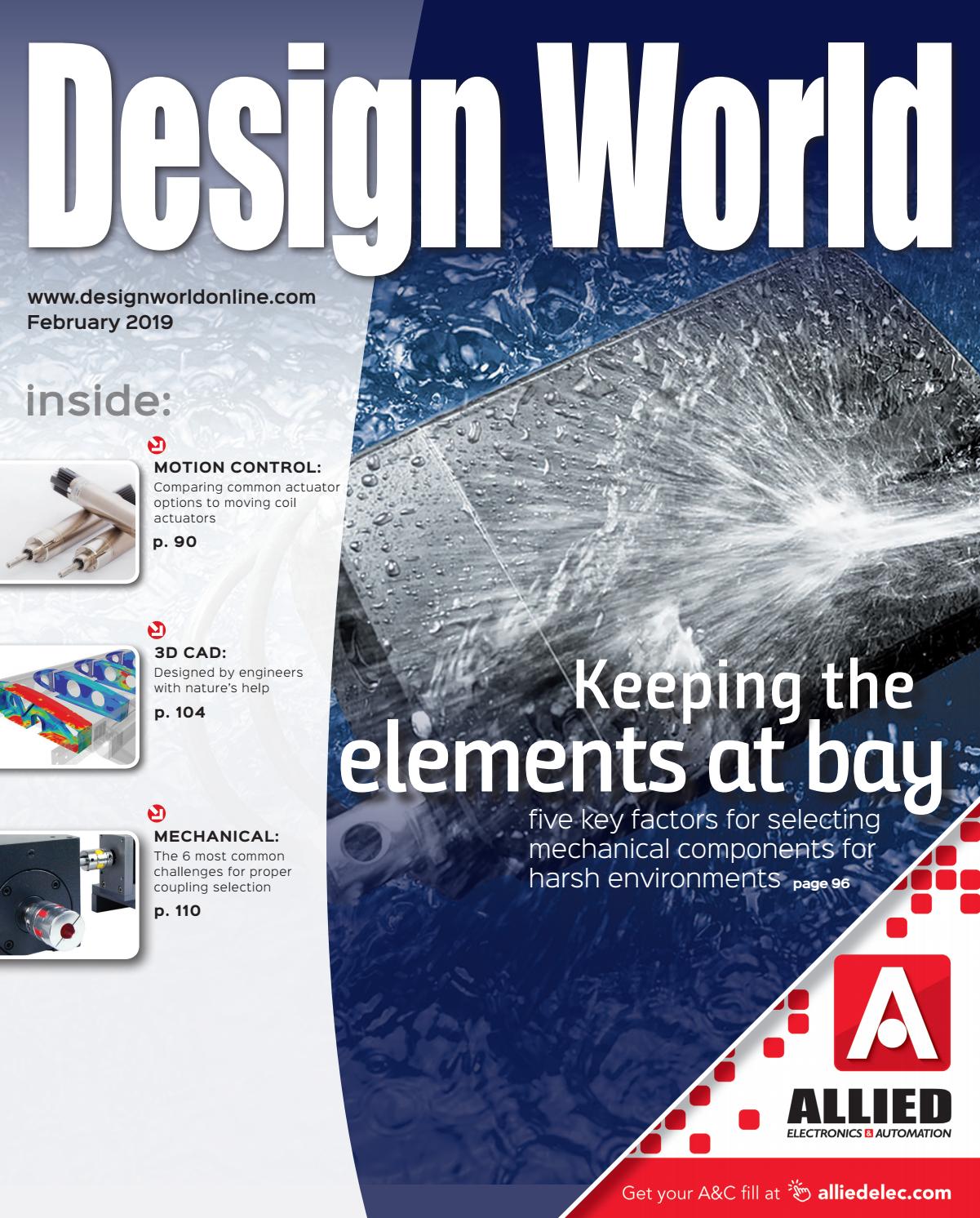 DESIGN WORLD FEBRUARY 2019 by WTWH Media LLC - Issuu