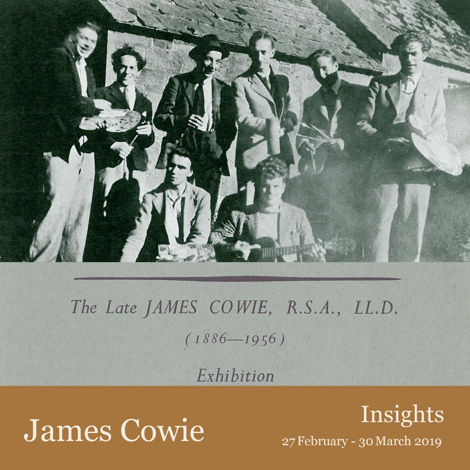 James Cowie | Insights | March 2019 | The Scottish Gallery by The ...