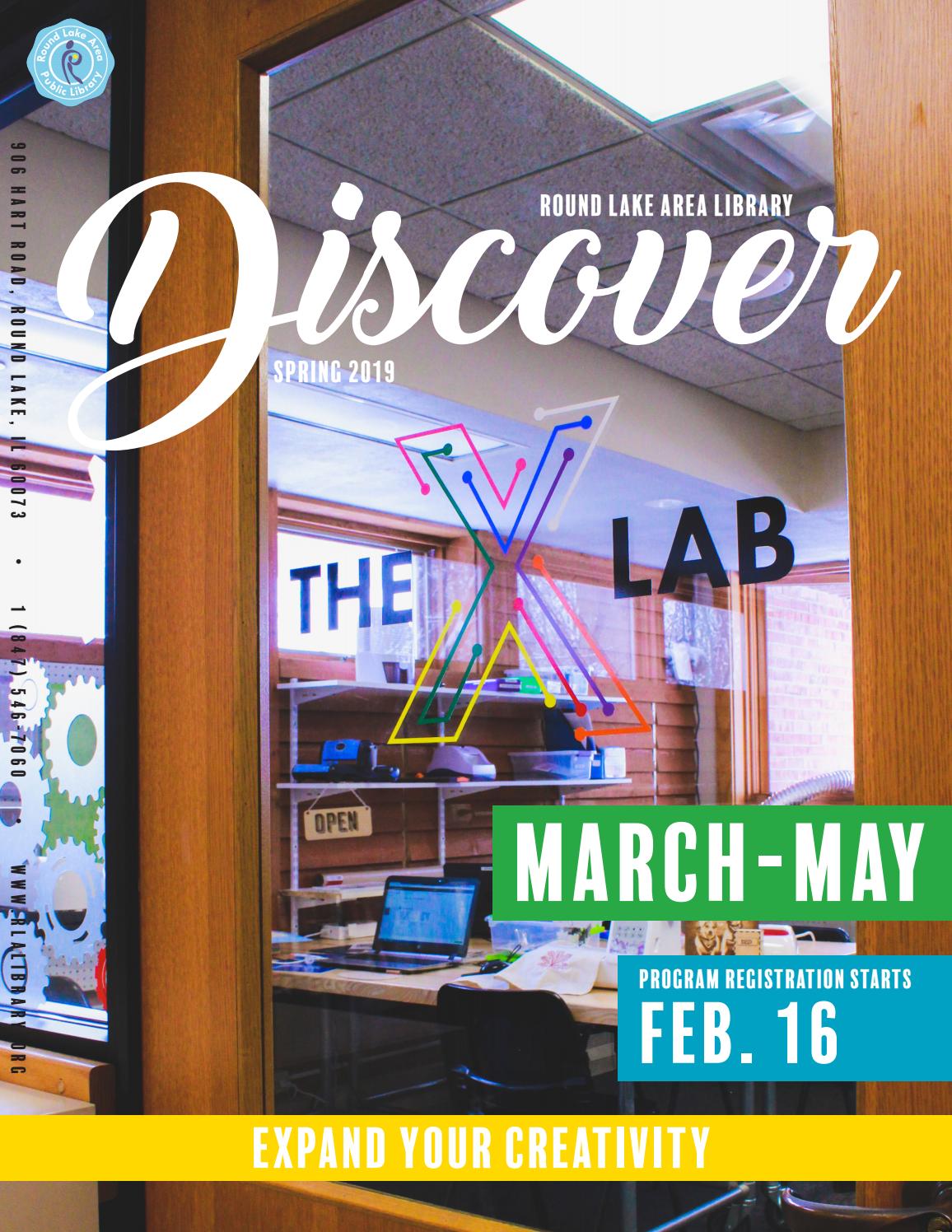 Discover Spring 2019 | Round Lake Area Public Library Newsletter by ...