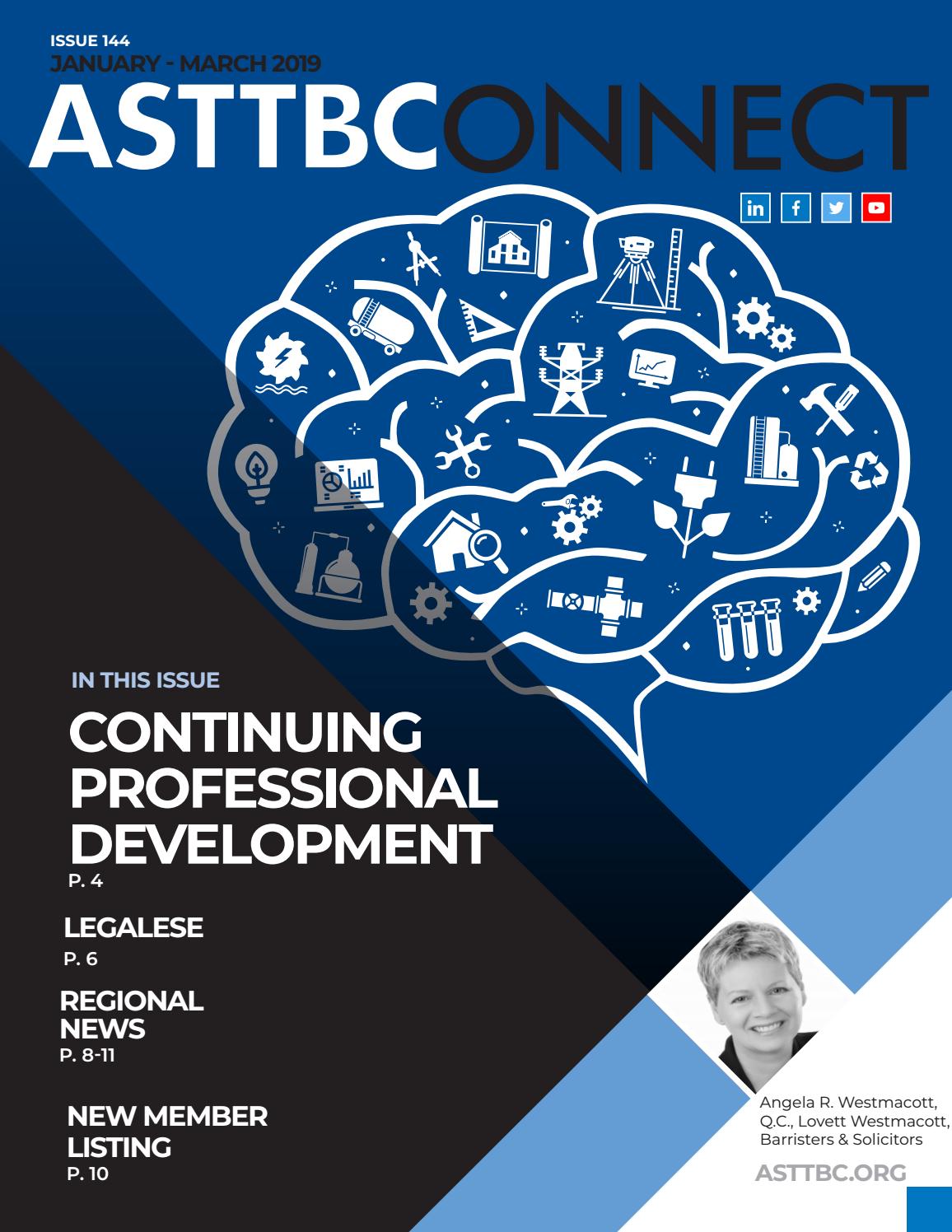 ASTTBConnect Issue No. 144, January – March 2019 by ASTTBC - Issuu