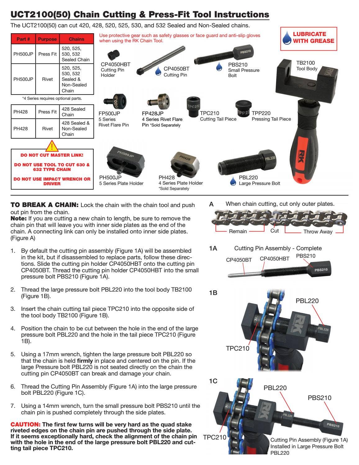 RK Chain Tool - How to properly fix your chain by Motor Race - Issuu