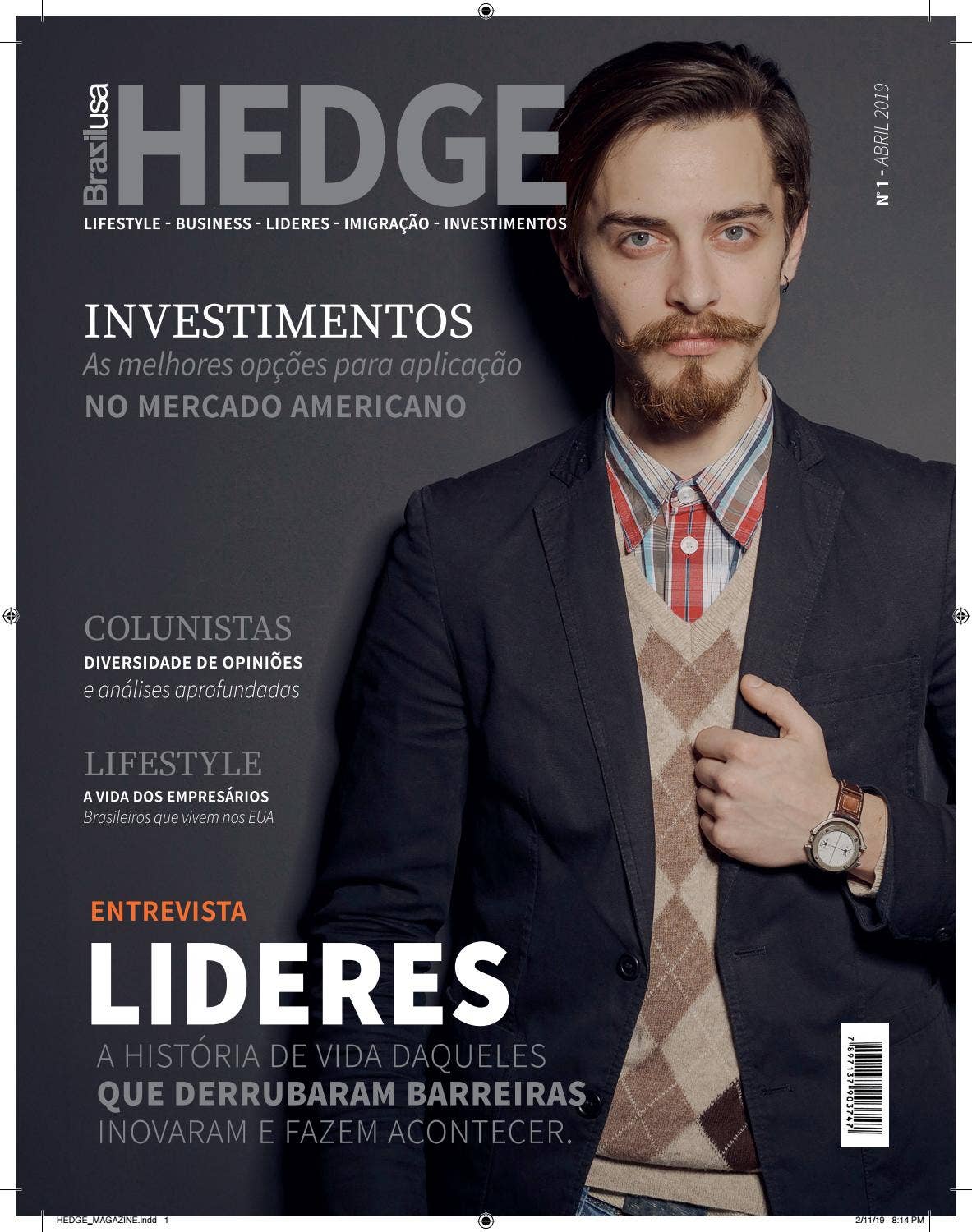 MOCKUP HEDGE MAGAZINE by BRAZIL USA MAGAZINE - Issuu