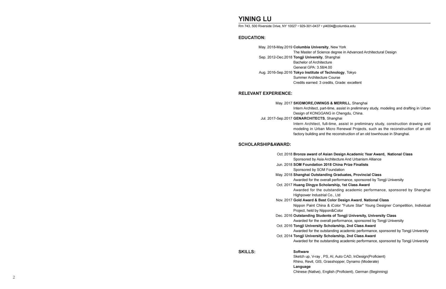 Portfolio_Yining Lu by LuYining - Issuu