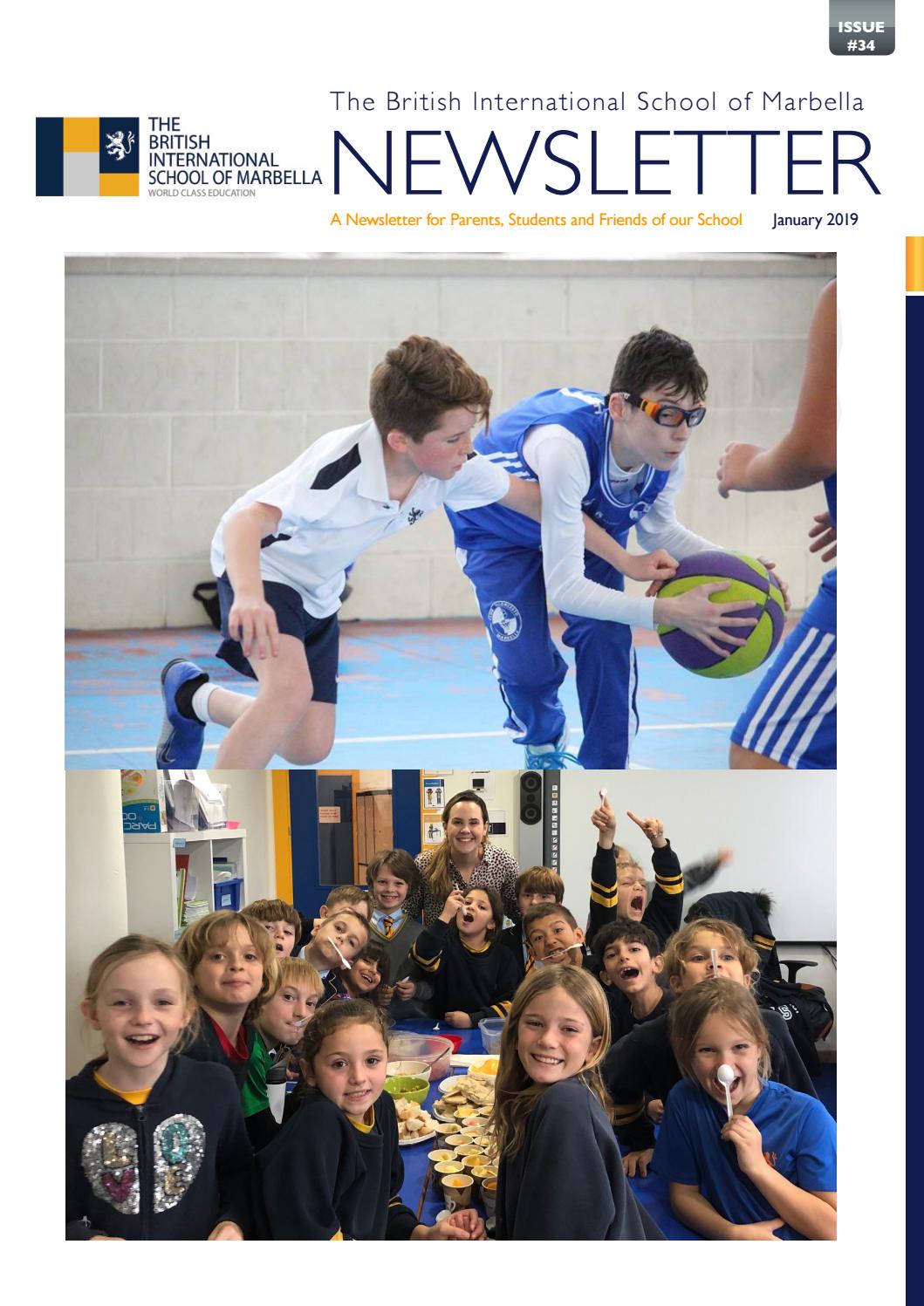 BISM Newsletter - January 2019 by British Schools Foundation - Issuu
