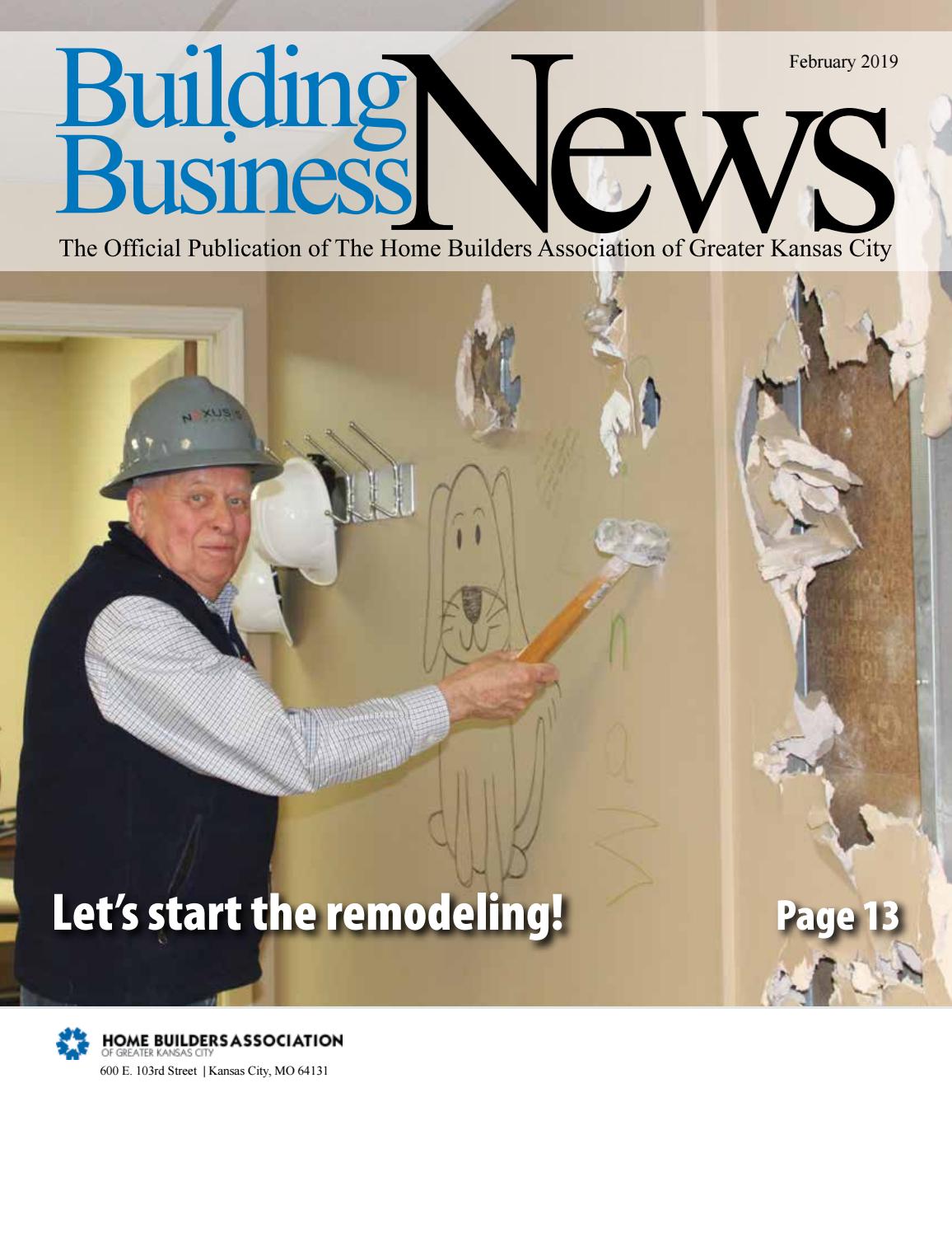Building Business News February 2019 by Home Builders Association of ...