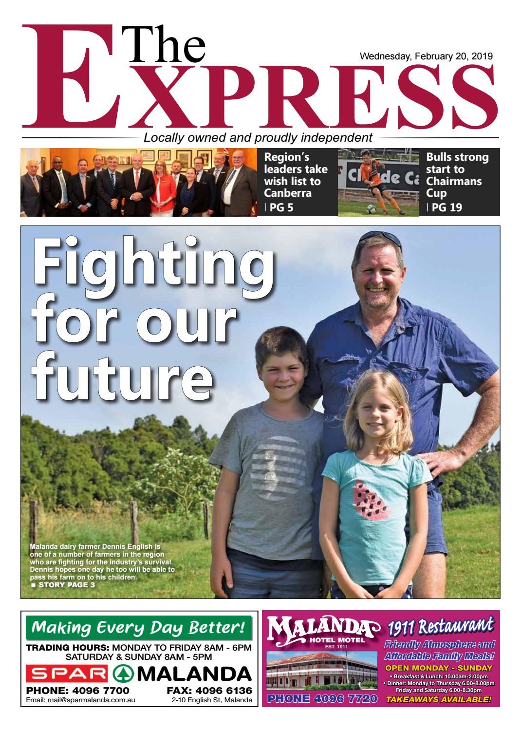 The Express Newspaper 20th February 2019 by Carlo Portella - Issuu