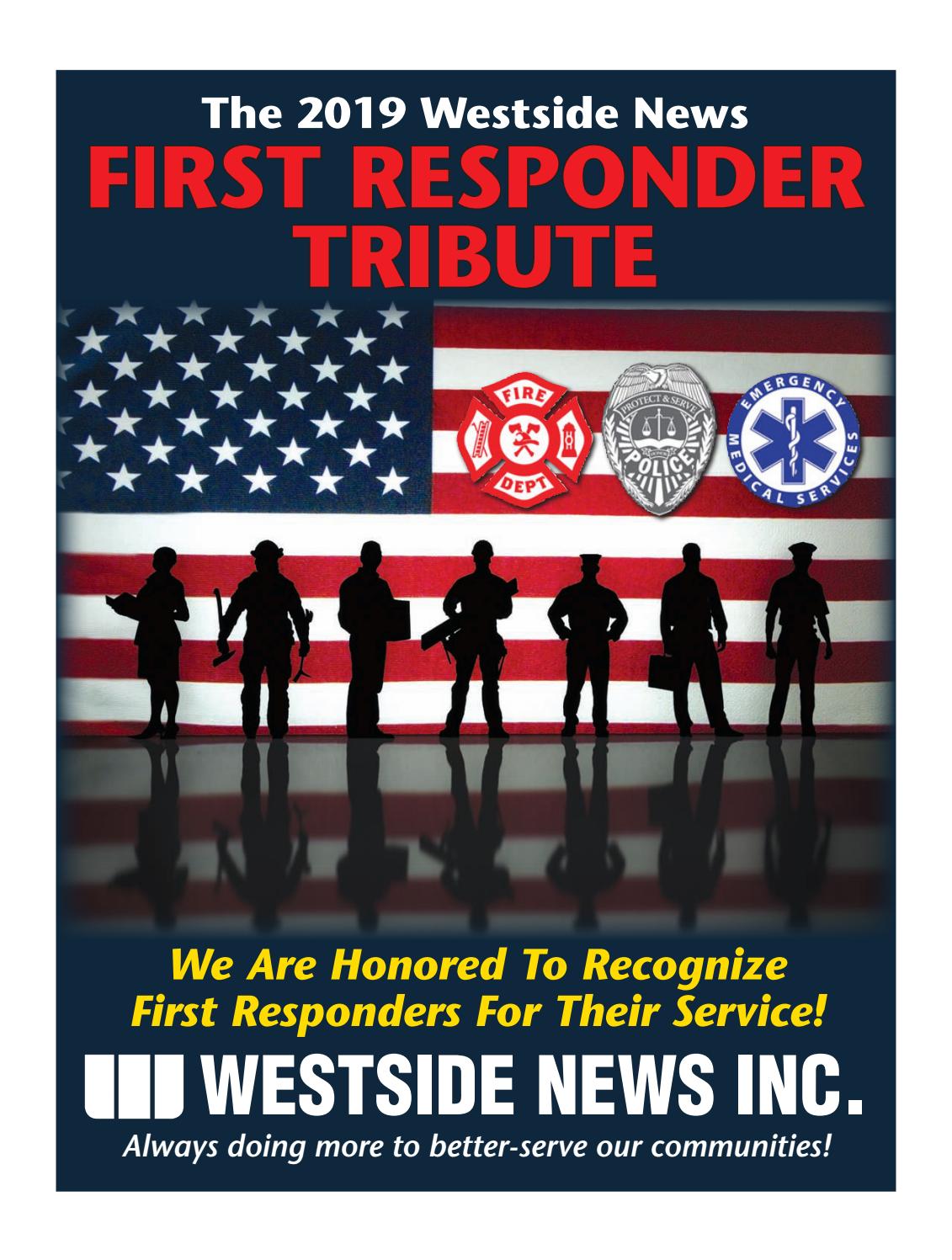 2019 First Responder Tribute by Westside News Inc. - Issuu