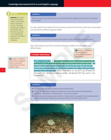 English Language for Cambridge International AS & A Level by Cambridge ...
