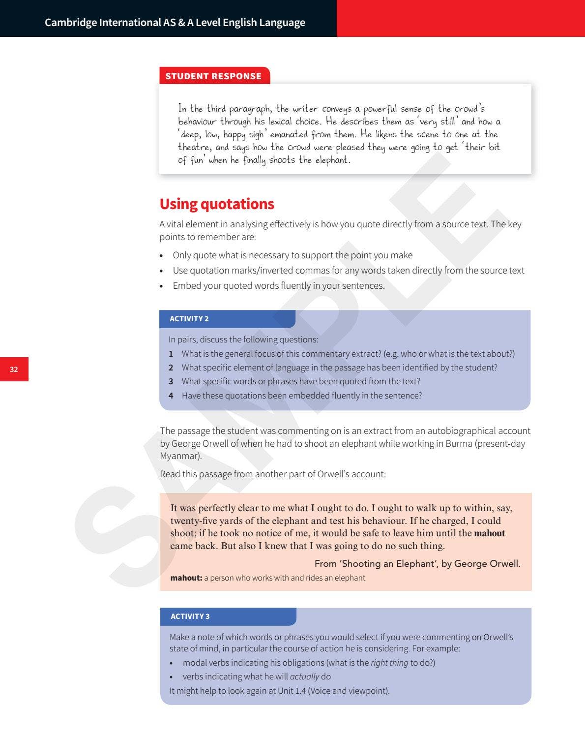 English Language for Cambridge International AS & A Level by Cambridge ...