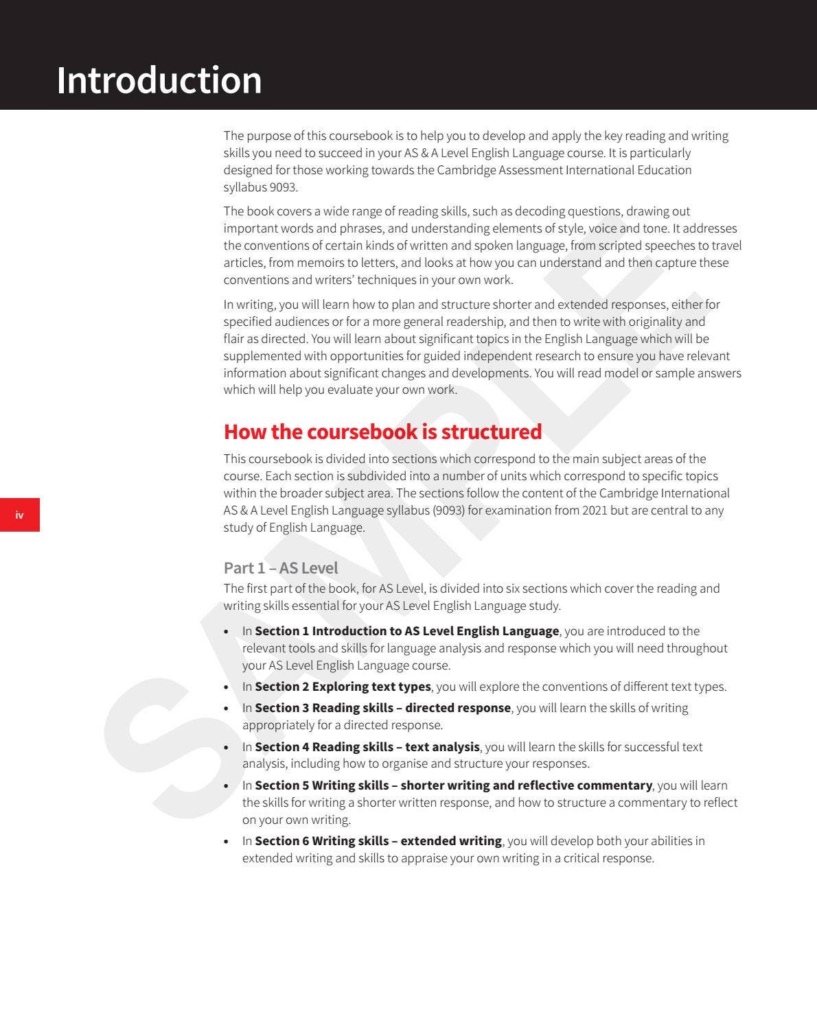 English Language for Cambridge International AS & A Level by Cambridge ...